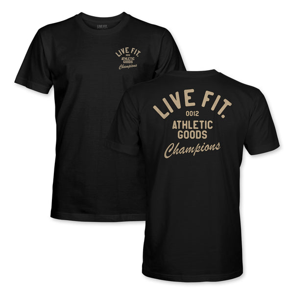 Athletic Goods Tee - Forest Green | Live Fit Apparel | LVFT - Live Fit ...
