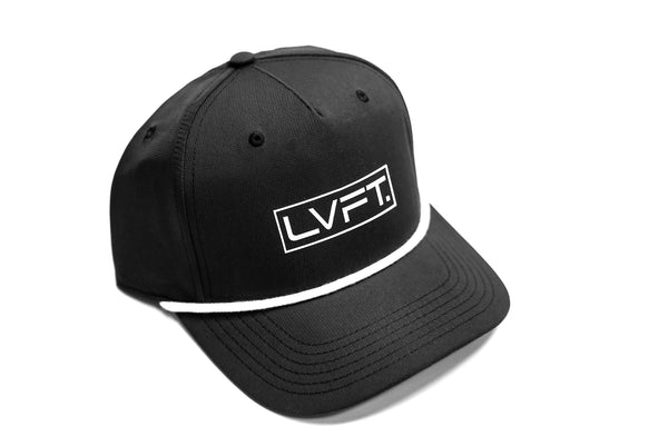 LF Classic Cap - Black / White | Live Fit Apparel | LVFT - Live Fit ...