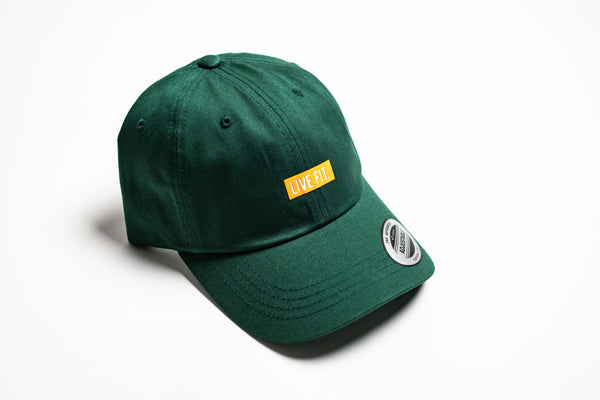 Original Dad Cap - Green / Gold - Live Fit. Apparel