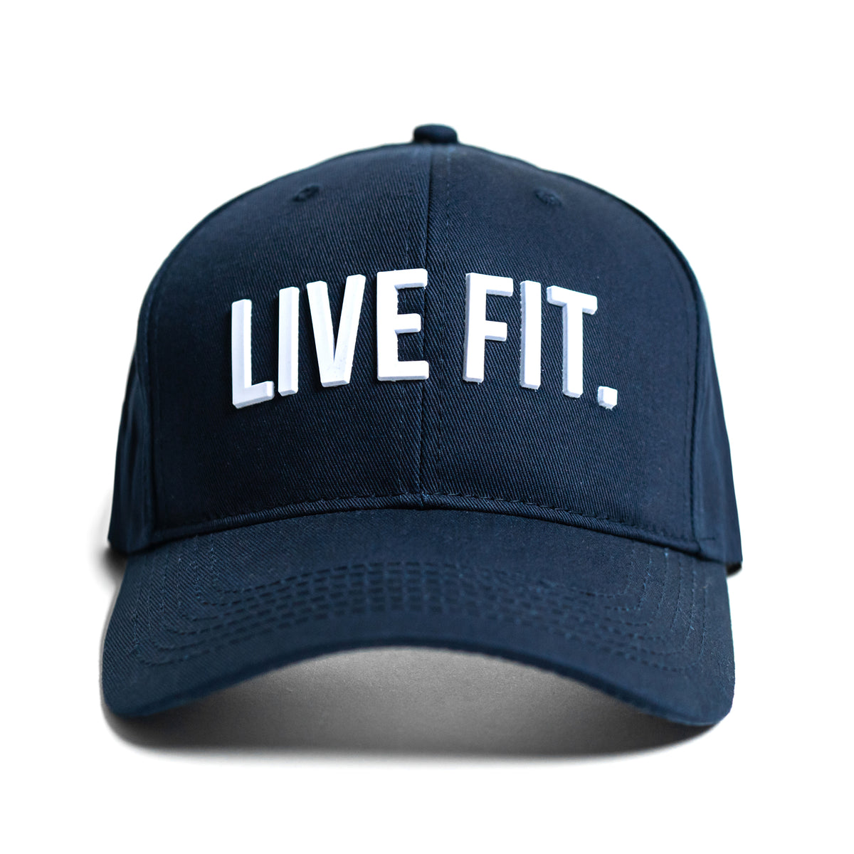 Original Premium Structured Cap - Navy/White | Live Fit Apparel | LVFT ...