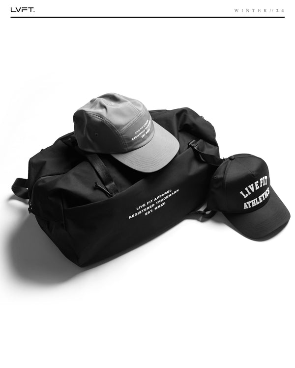 EST. Duffle - Black - Live Fit. Apparel