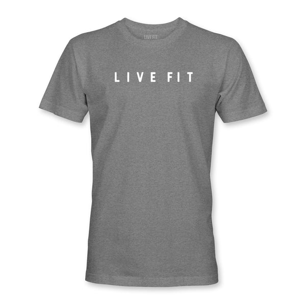 Impact Tee - Heather Grey - Live Fit. Apparel