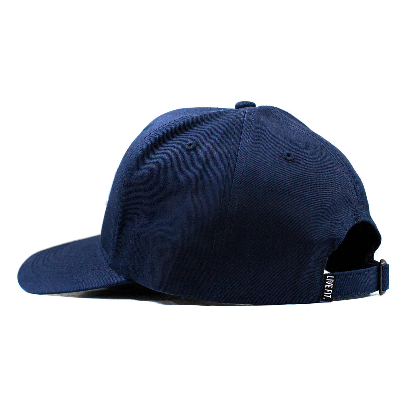 Original Premium Structured Cap - Navy/White | Live Fit Apparel | LVFT ...